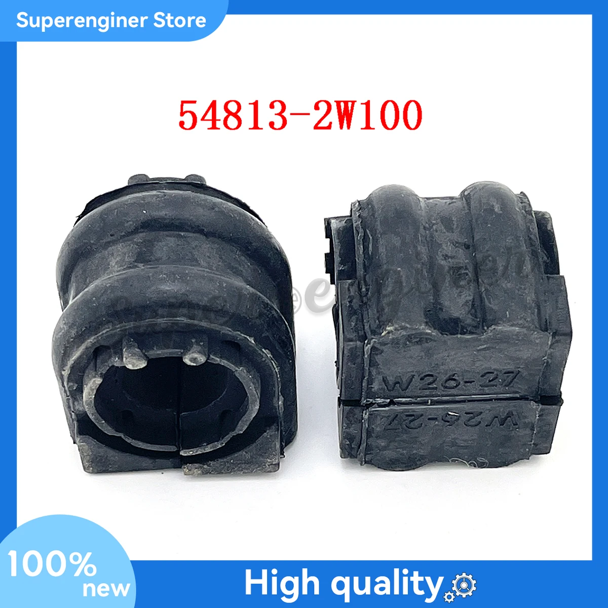 2X-Stabilizer-Bar-Bush-54813-2W100-for-13-19-Hyundai-Santa-Fe-Kia ...