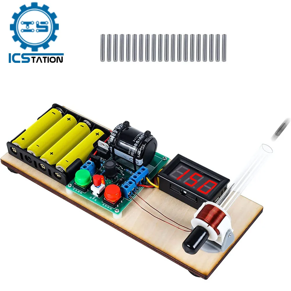 DIY-Electronic-Kit-Electromagnetic-Transmitter-Mini-High-Voltage ...