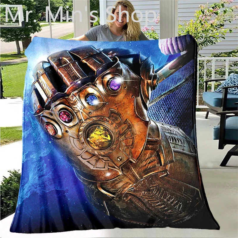 Infinity-Gauntlet-Throw-Blanket-Warm-Flannel-Thin-Blanket-Portable-Home ...