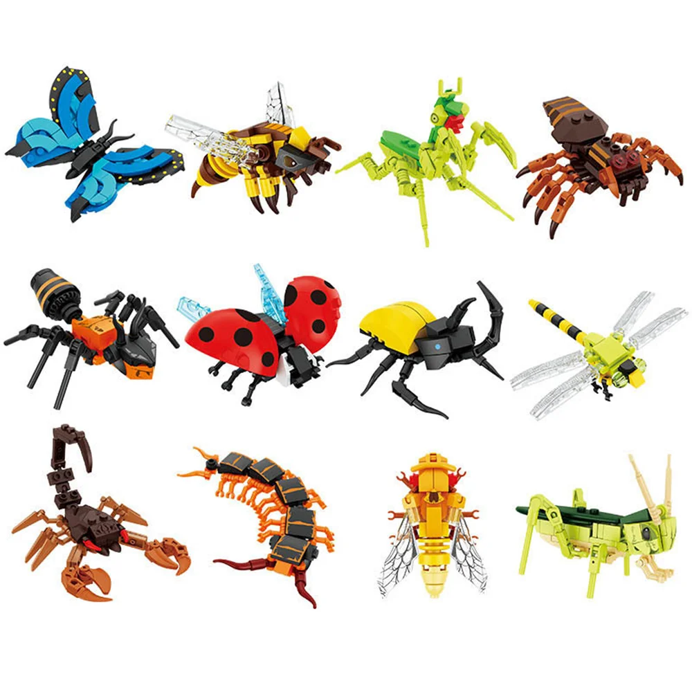 Cute-Animals-Insect-Dragonfly-Spider-Mantis-Centipede-Grasshopper ...