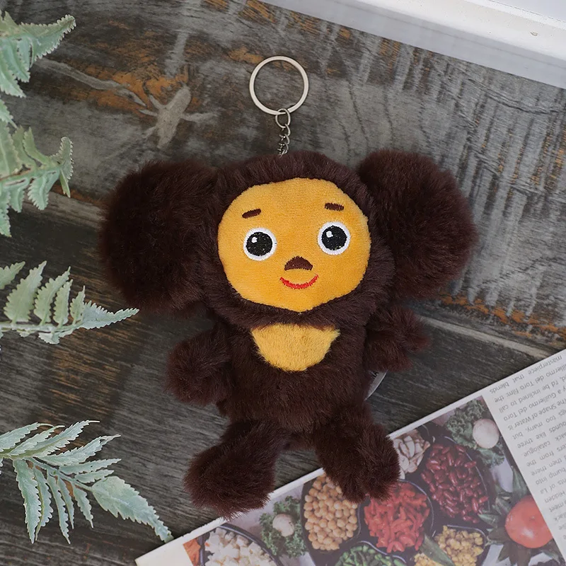 15cm-Cheburashka-Monkey-Plush-Keychain-Anime-Plush-Toy-Plush-Toy ...