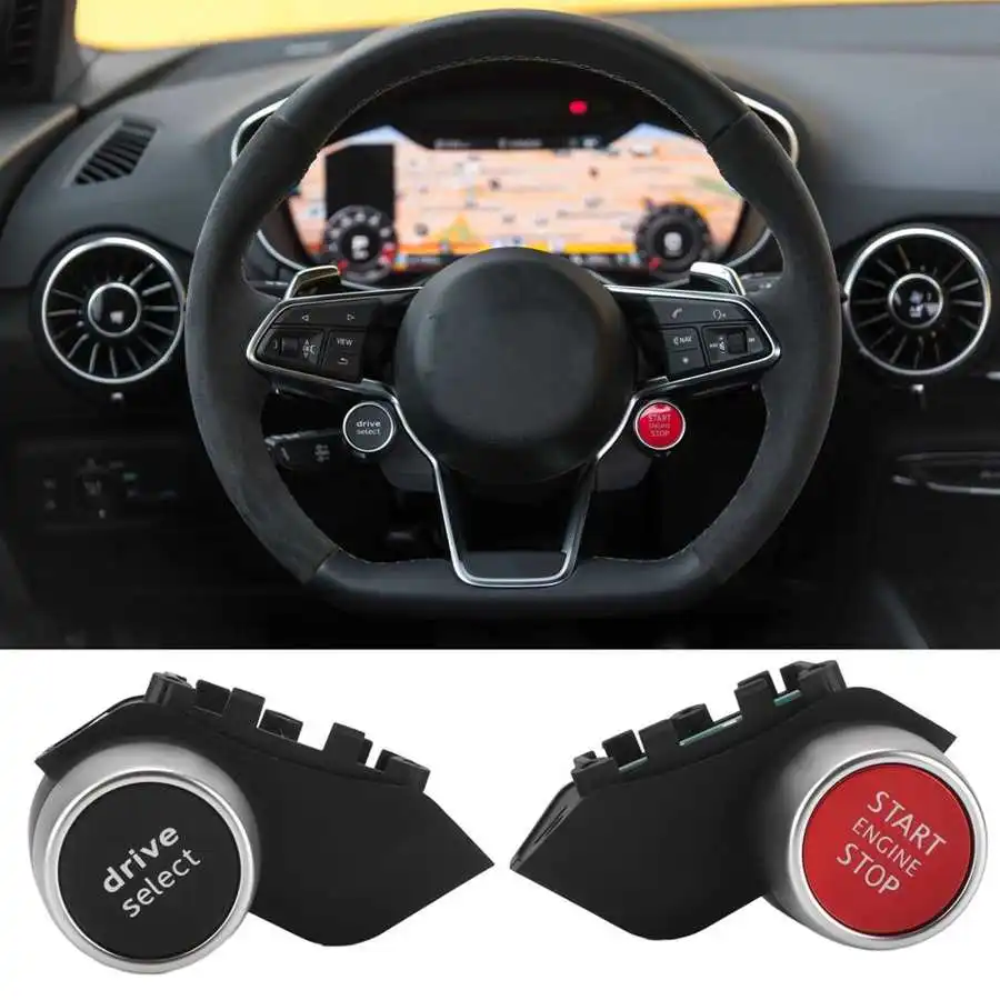 Universal Upgrade Steering Wheel Engine Start Stop Drive Select Switch ...
