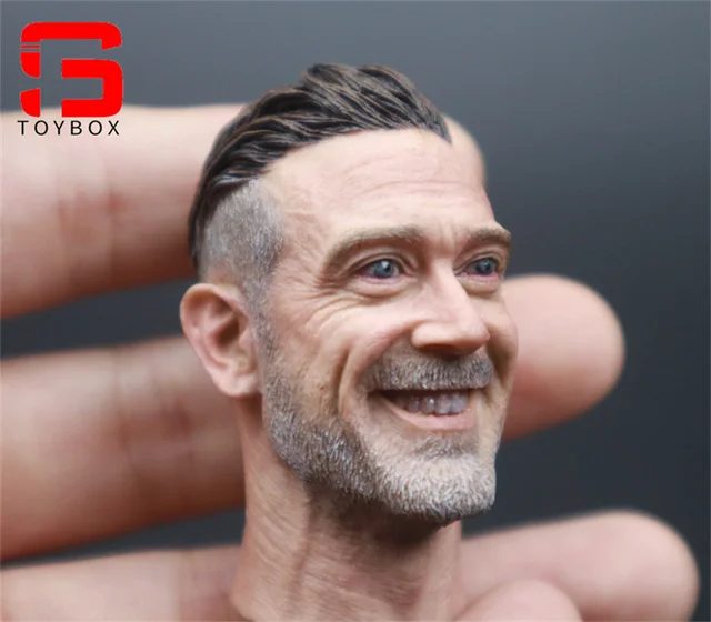 Jeffrey Dean Morgan Body 1/6 Male Smile Negan Jeffrey Dean Morgan Head