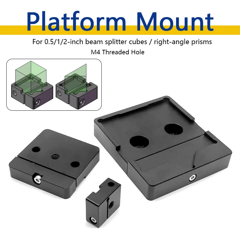 Stage Mount Platform Mounting Seat for 0.5/1/2-inch Beam Cube Right ...