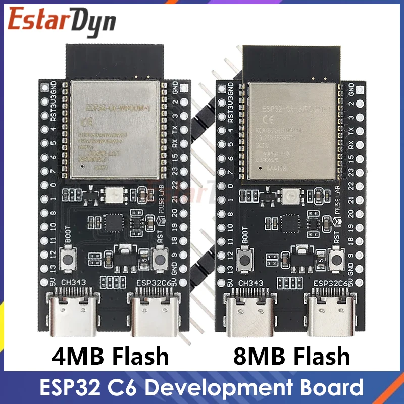 Placa-de-desarrollo-ESP32-C6-ESP32-WiFi-Bluetooth-Internet-de-las-cosas ...