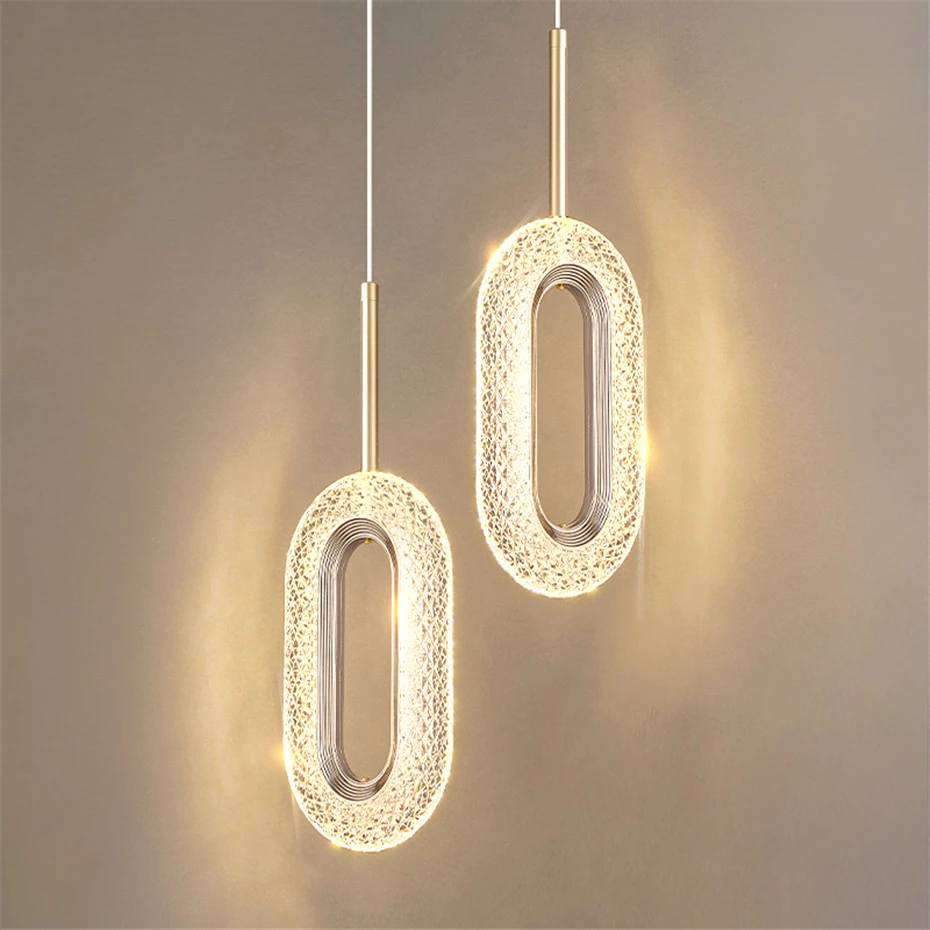 Nordic Led Pendant Lamp Modern Luxury Pendant Light Hanging Led Lighting For Bedroom Bedside ...