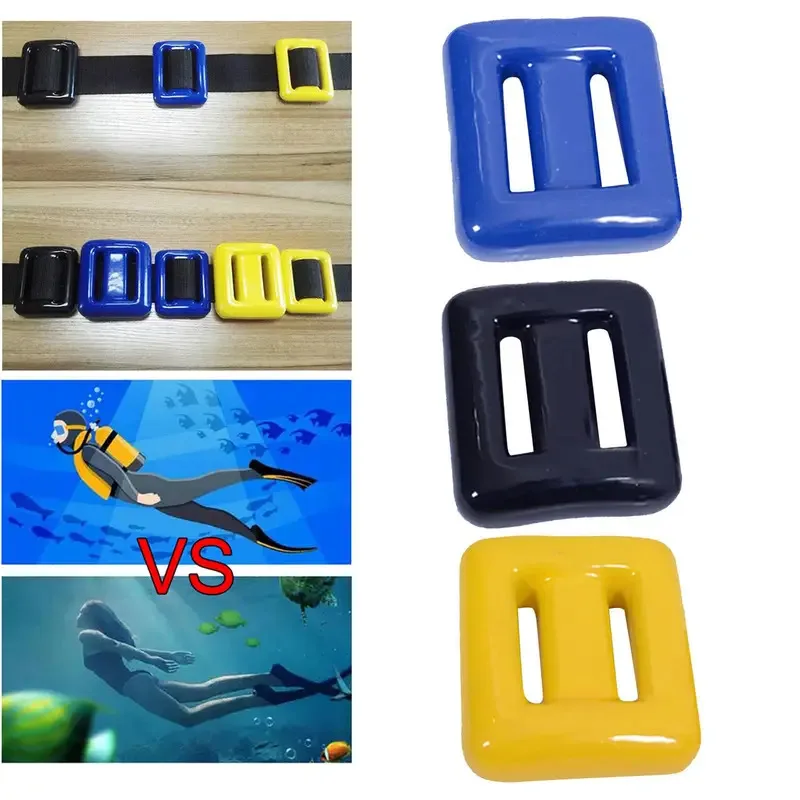 500g/1000g Diving D Weight Counterweight Rubber Coating Diving ...