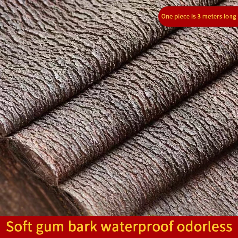 Artificial-soft-rubber-bark-pipe-decoration-package-post-air ...