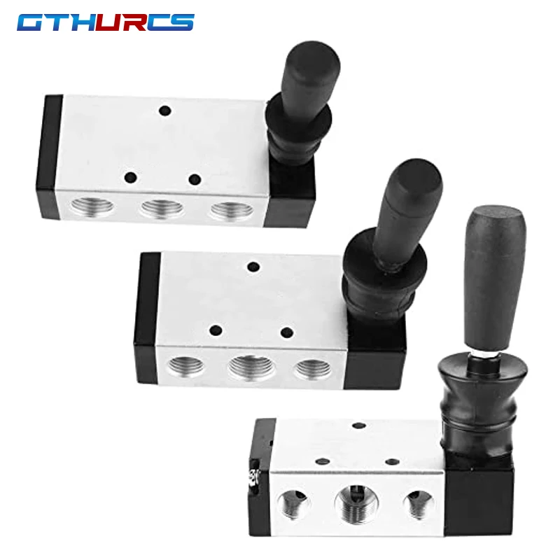 4H210 08 4H310 10 4H 410 15 Way Hand Lever Operated Control Pneumatic ...