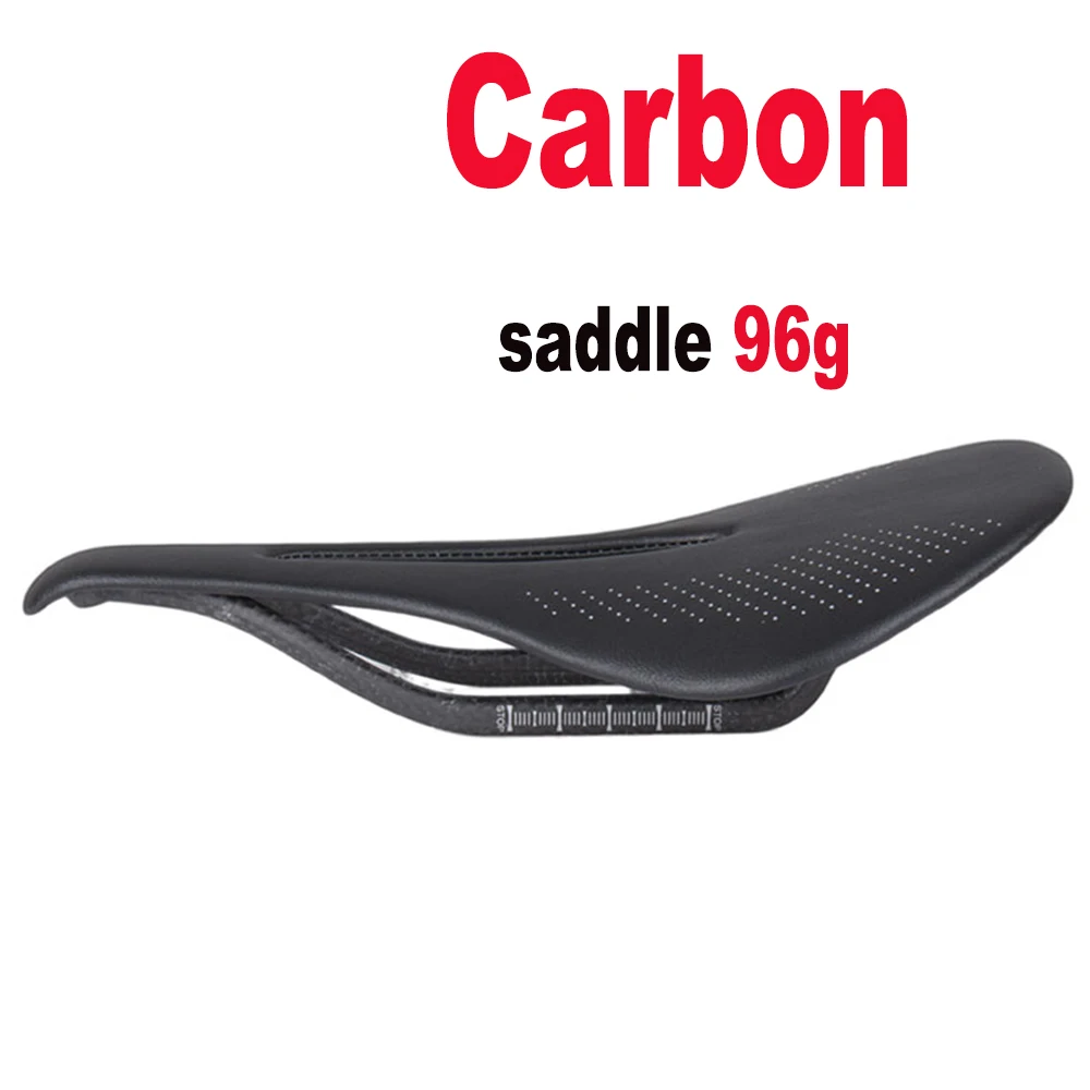 96g-Super-Light-Full-Carbon-sella-MTB-sella-per-bici-da-strada-rotaie ...