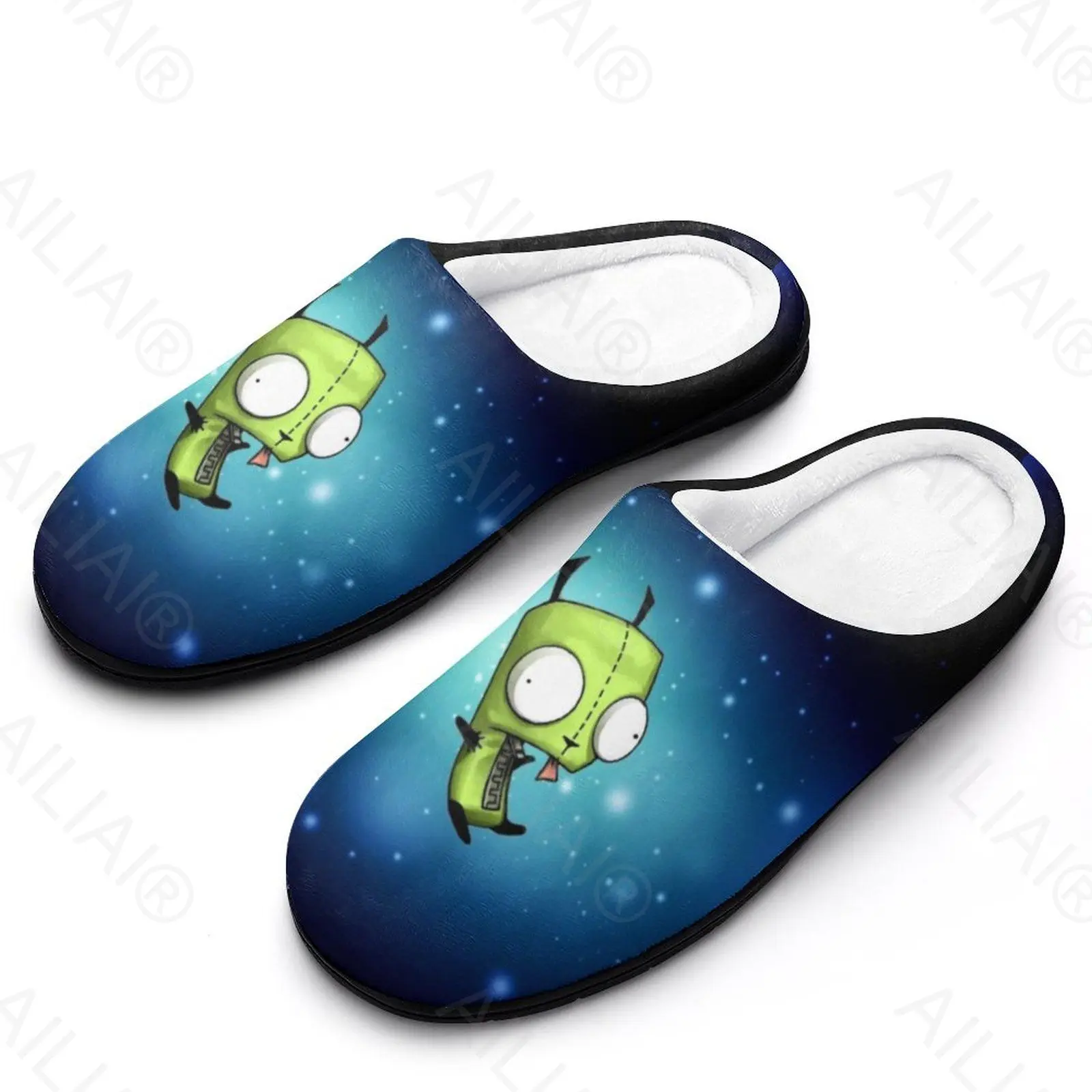 Invader-Zim-5-Sandals-Plush-Casual-Keep-Warm-Shoes-Thermal-Mens-Womens ...