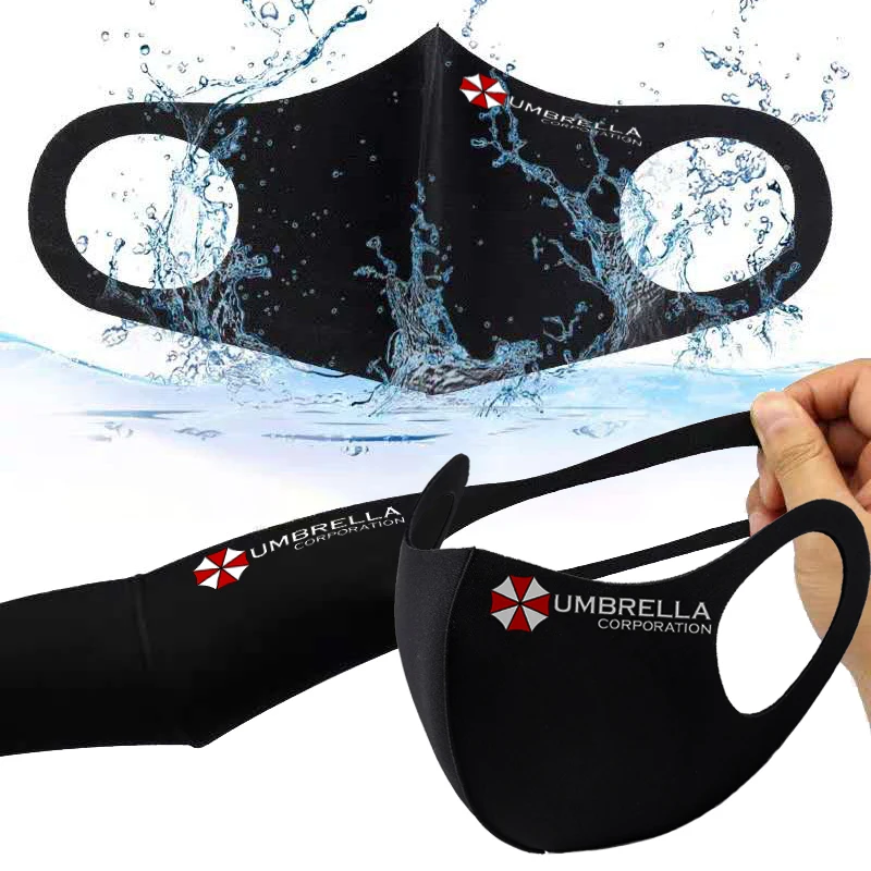 안티 먼지 코튼 입 페이스 마스크 안티 안개 블랙 스테레오 마스크 코튼 디자이너 마스크 우산 공사 패션 마스크 코스프레 마스크