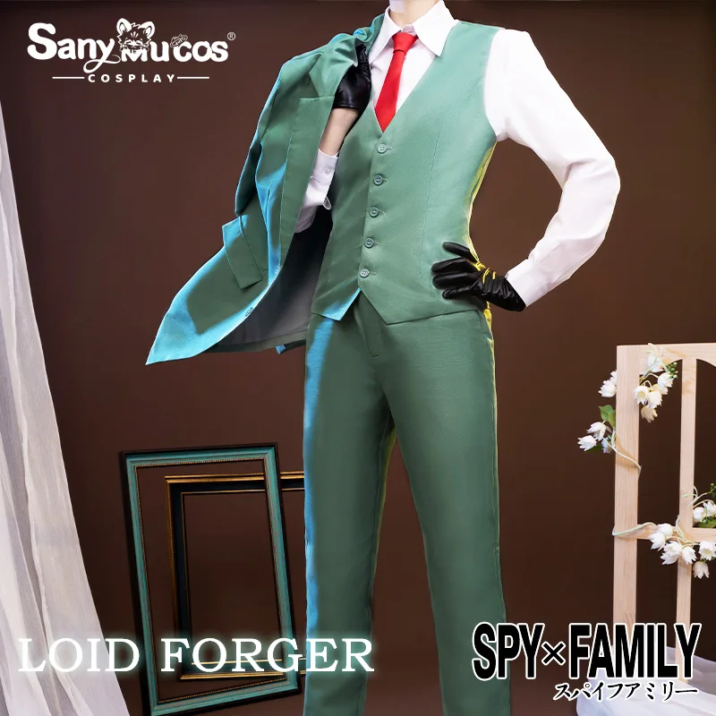 Spy X Family Loid Cosplay | Halloween Costumes Spy | Suit Outfit Shirt ...