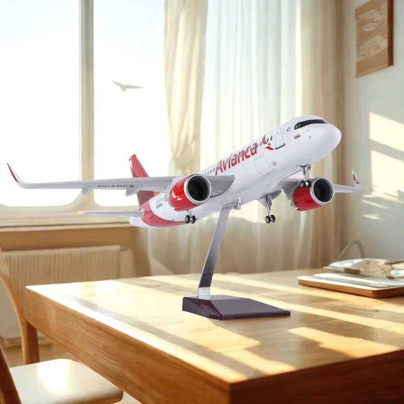 Airbus A320 Colombia Avianca Airlines 47CM 1:80 Scale Model Aircraft ...