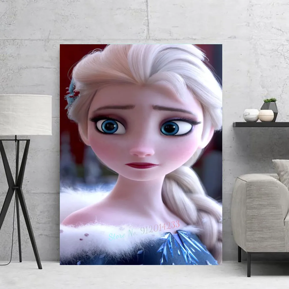 Elsa Cartoon Character