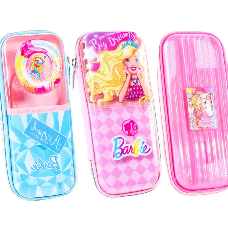 Kawaii-Barbie-Pen-Case-3D-Doll-Cartoon-Anime-Student-Stationary-Storage ...