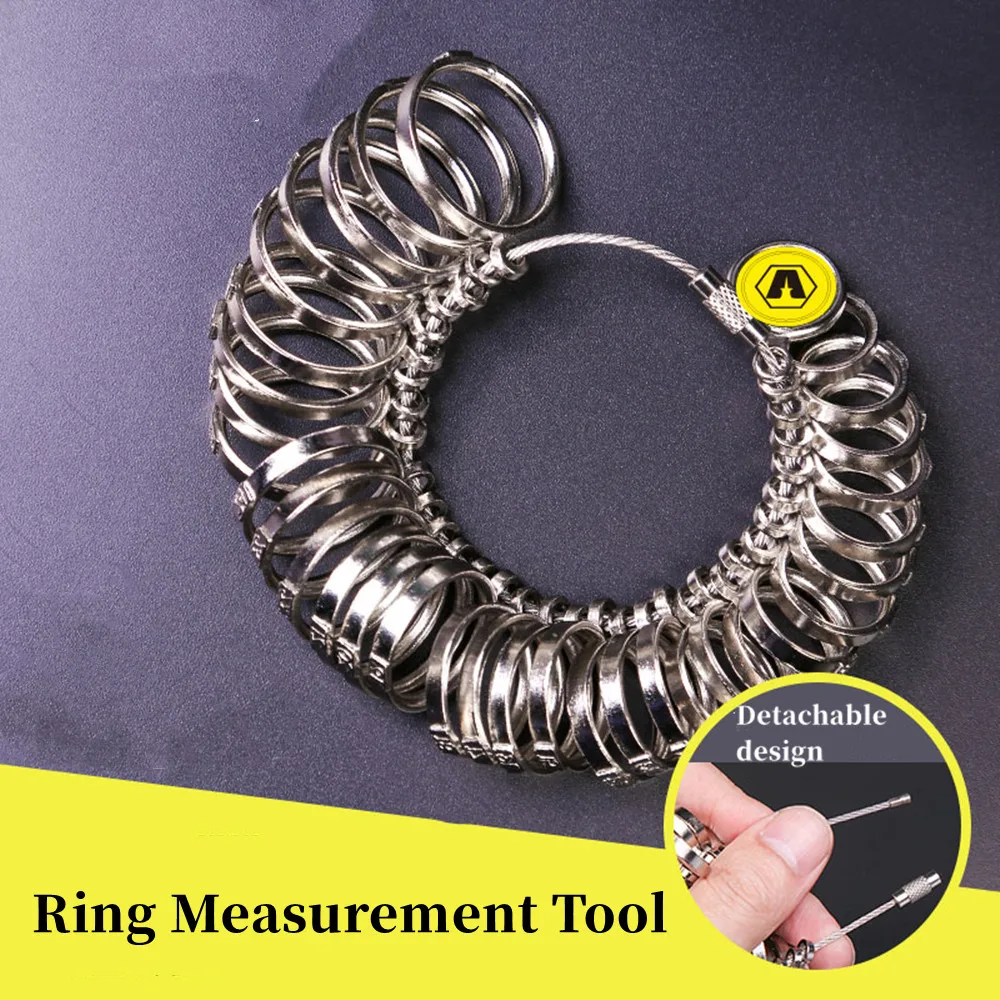 Aluminum-Alloy-Ring-Gauges-Sizer-Meter-Hand-Loop-Jewellery-Measuring ...