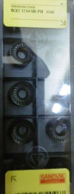 ORIGINAL 10PCS CARBIDE INSERT RCKT 1204M0 PM 4340| | - AliExpress