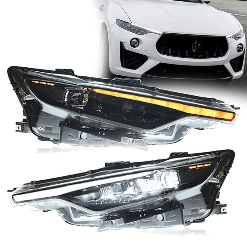 Car-LED-Headlights-For-Maserati-Levante-2016-2020-Accessories-Upgrade ...