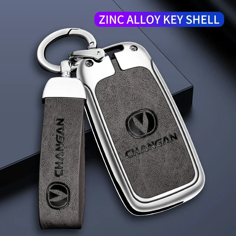 Funda-para-llave-de-coche-llavero-con-emblema-autom-tico-anillo-para ...