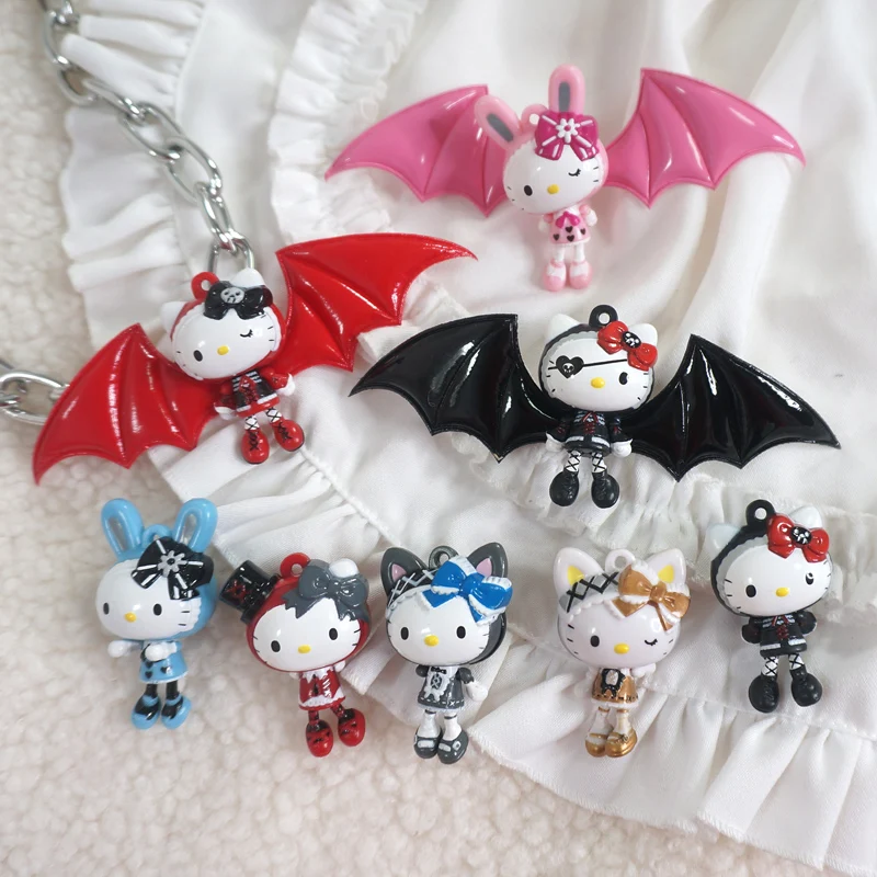 Horquilla-de-ala-del-diablo-de-Hello-Kitty-para-ni-as-tocado-bonito-de ...