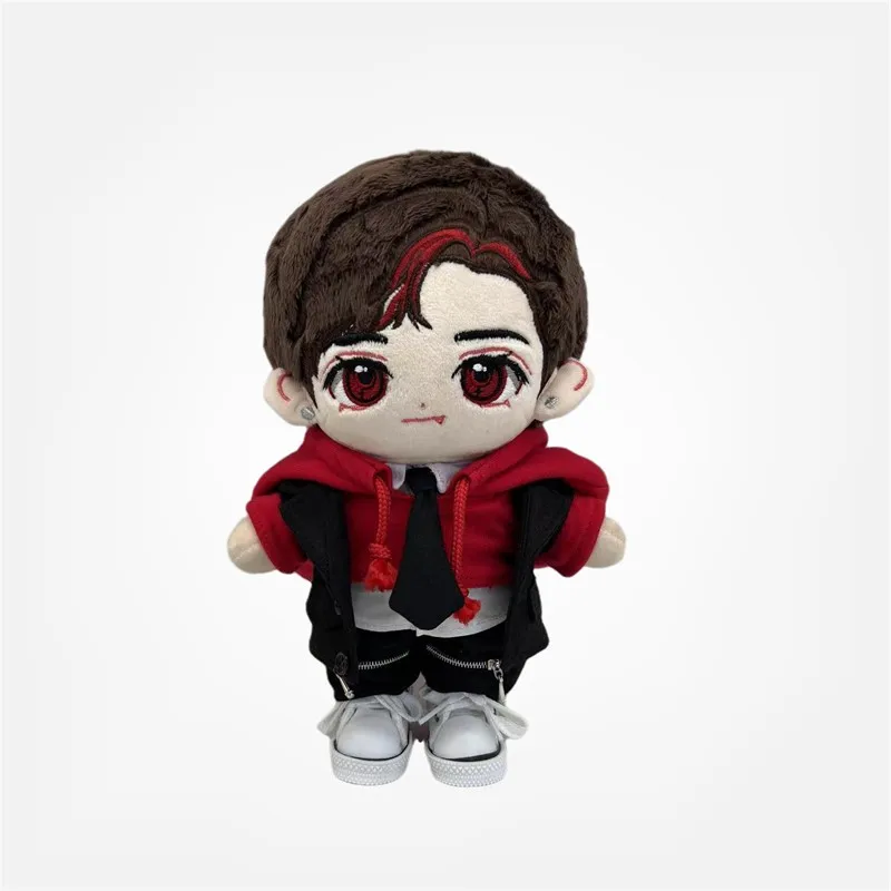 중국 홍콩 스타 아이돌 미러 Anson Lo Lu Han Ting 의류 복장 정장, 20cm 플러시 인형 장난감 Cos 선물 ...