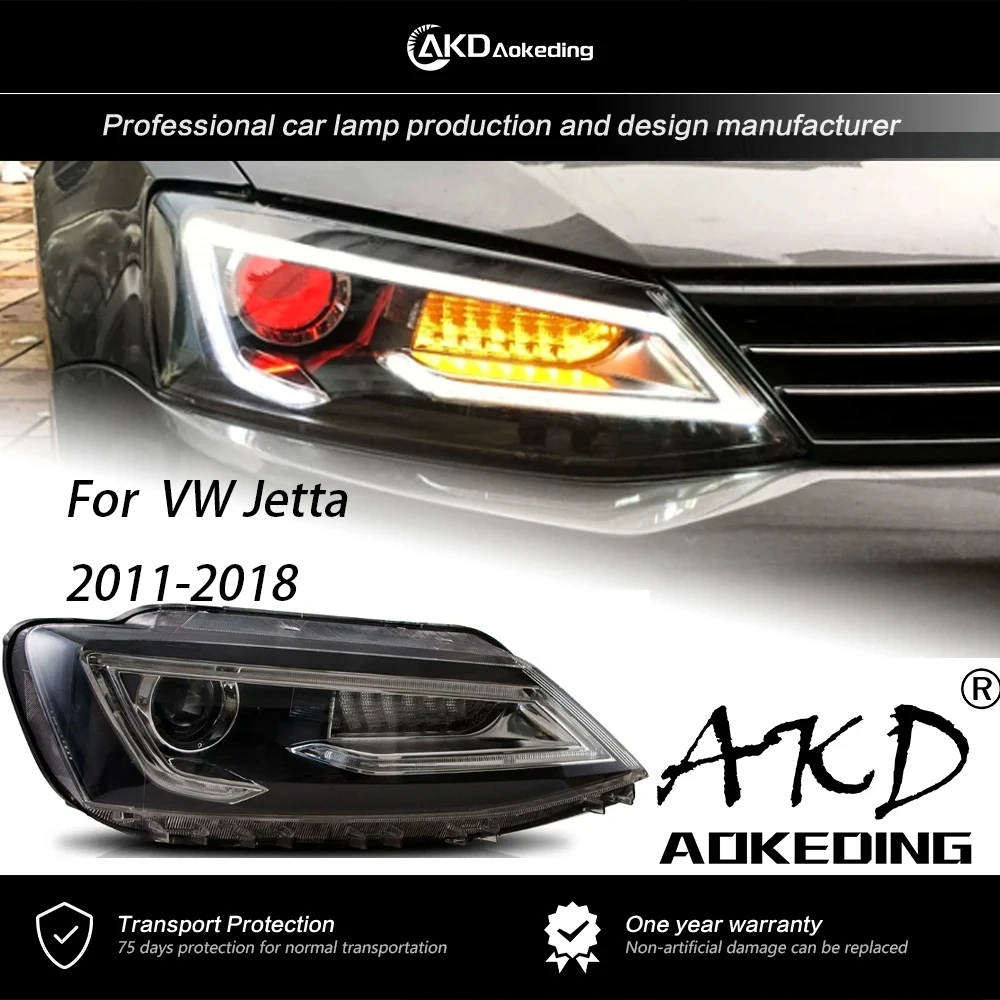 AKD-Head-Lamp-for-VW-Jetta-Headlights-2011-2018-Jetta-mk6-mk7-LED ...