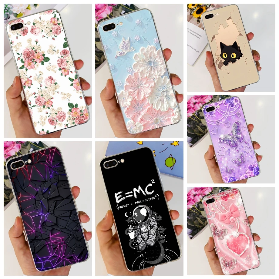 For iPhone 7 8 7Plus 8 Plus Phone Case iPhone SE 2020 Back Cover Soft ...