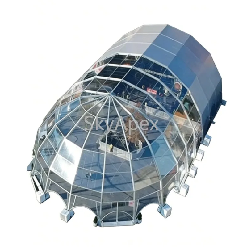 Large Clear Transparent Dome Event Structure Mega Igloo Tent Customized ...