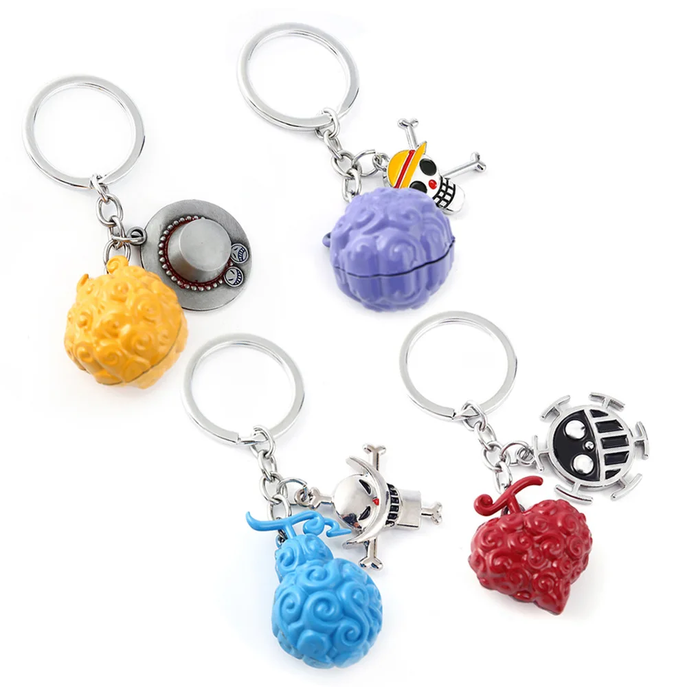 One-Piece-Key-Chains-Luffy-Ace-Trafalgar-D-Water-Law-White-Beard-Edward ...
