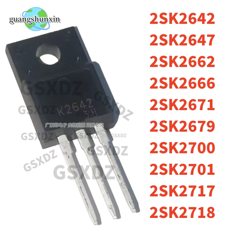 2SK2642-2SK2647-2SK2662-2SK2666-2SK2671-2SK2679-2SK2700-2SK2701-2SK2717-2SK2718-TO-220F-Original ...