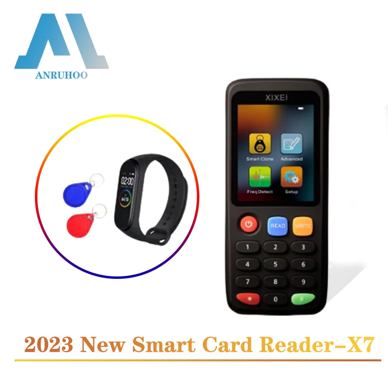 New-Rfid-Card-Reader-X7-Nfc-Tag-Clone-13-56mhz-Smart-Card-Duplicate ...
