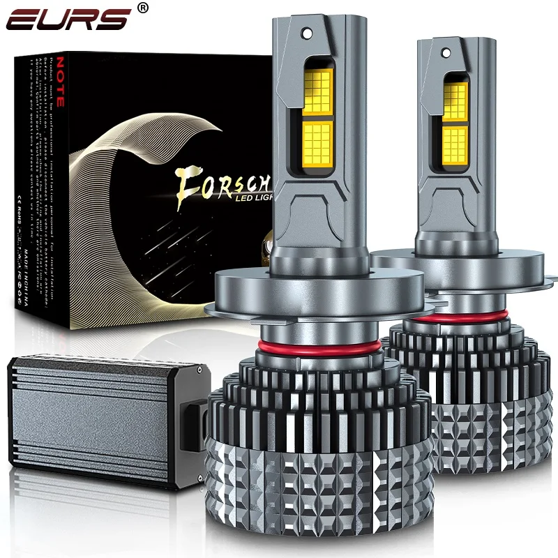 EURS F9 220W H7 H4 LED Car Headlight H11 H8 H9 H1 9005 HB3 9006 HB4 ...