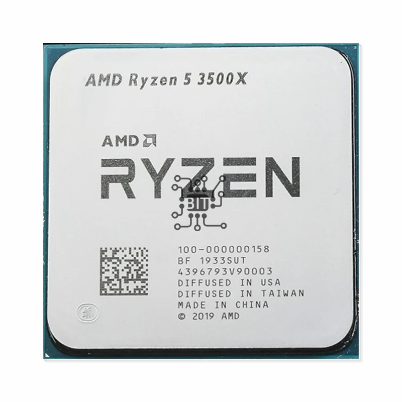 AMD Ryzen 5 3500X R5 3500X 3.6 GHz Six-Core Six-Thread CPU Processor ...