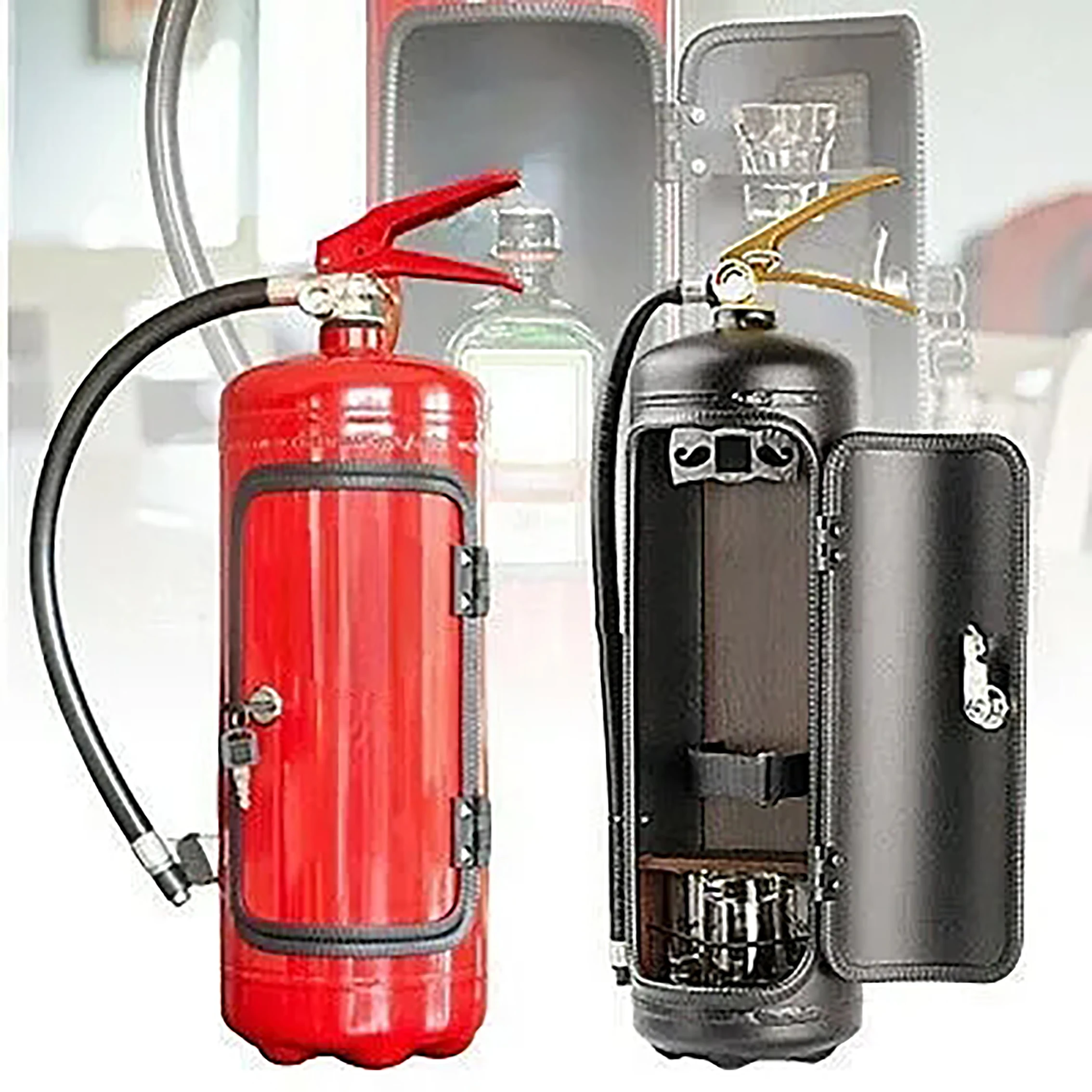 Fire-Extinguisher-Mini-Bar-Wine-Holders-Wine-Cabinet-Rack-Ornaments ...