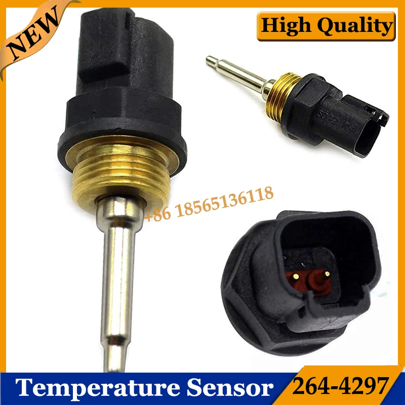 2644297 Water Temperature Sensor 264-4297 for Caterpillar CAT 320E 324D ...