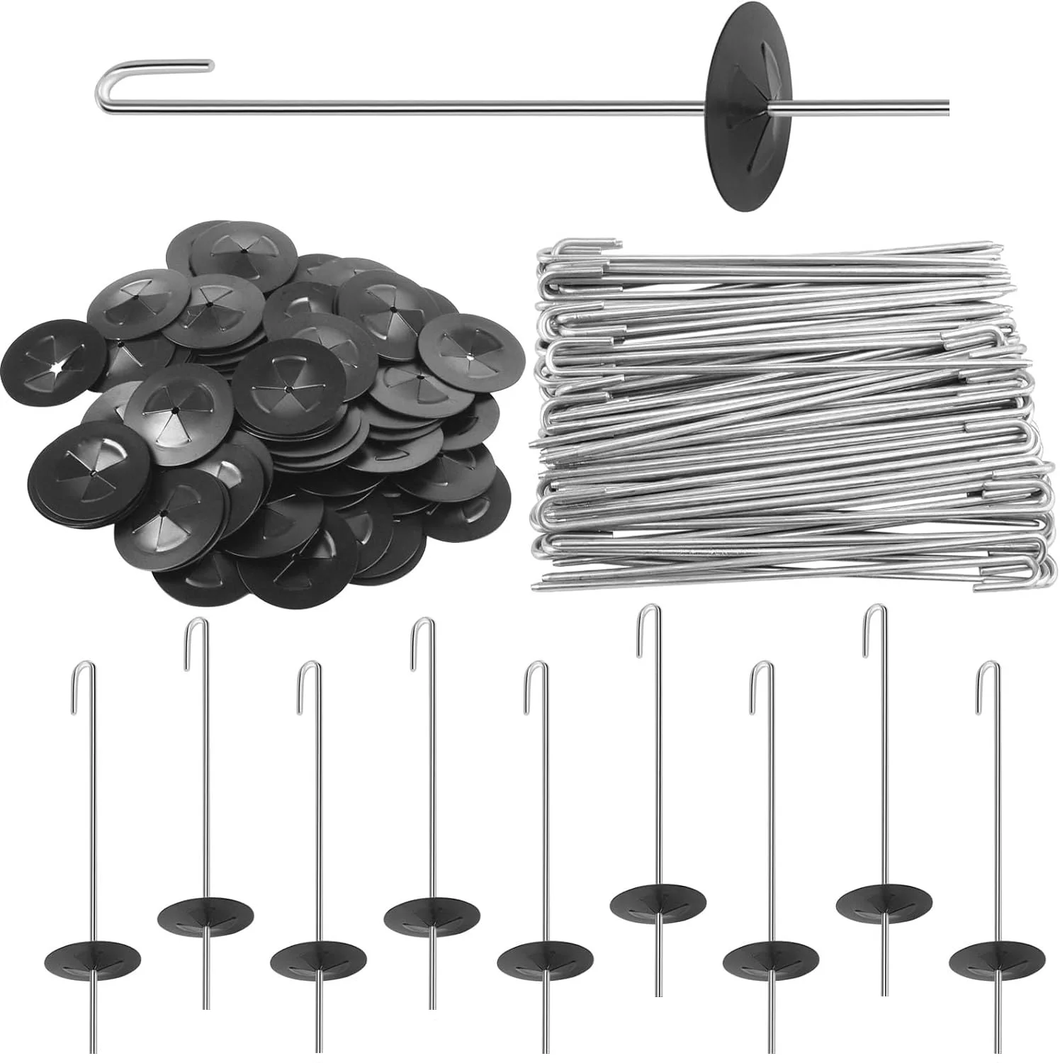 Solar-Panel-Bird-Guard-Fasteners-Clips-30-Sets-Critter-Guard-Clips-for ...