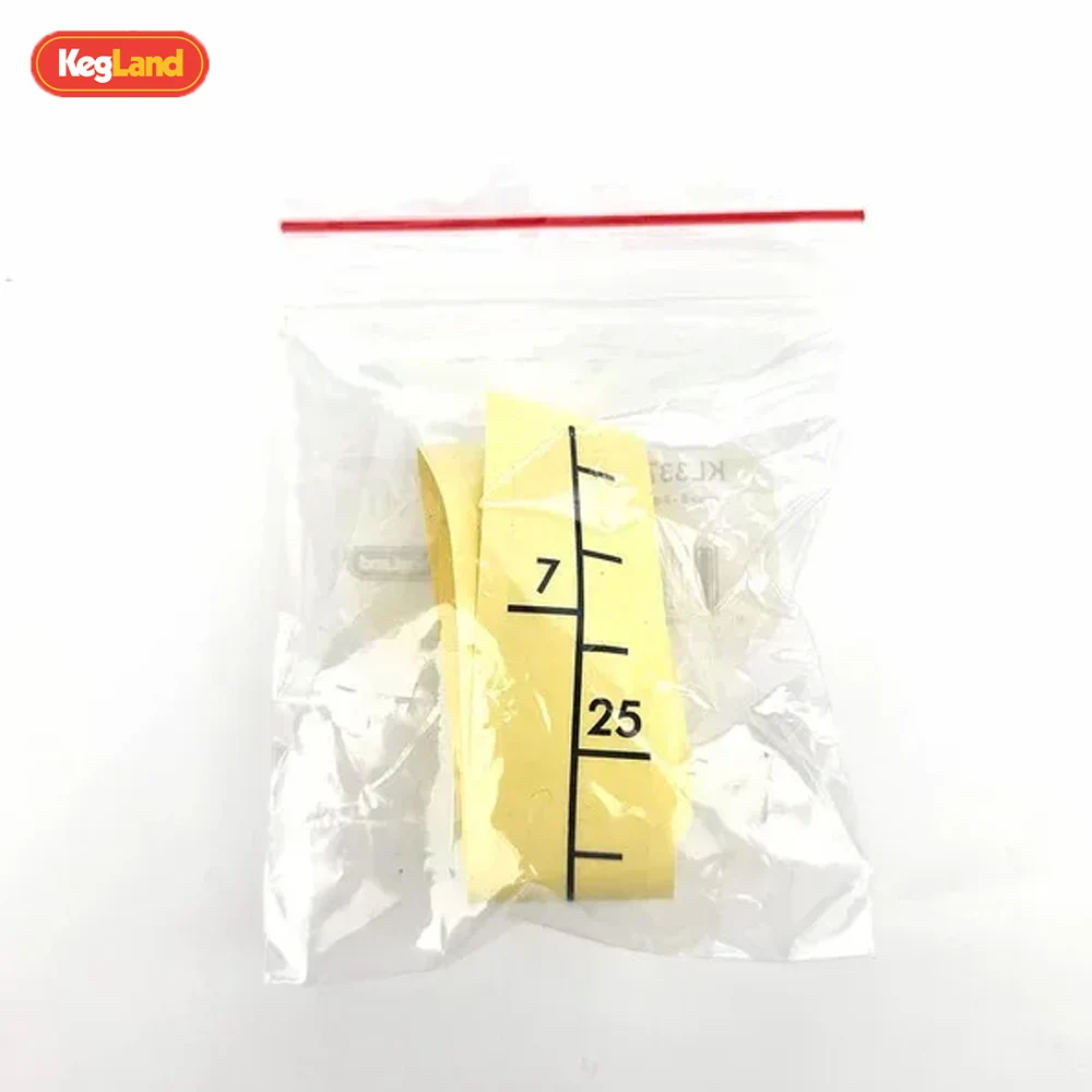 kegland Water Level Gauge Sticker Transparent Sticker for 35/65/100L ...
