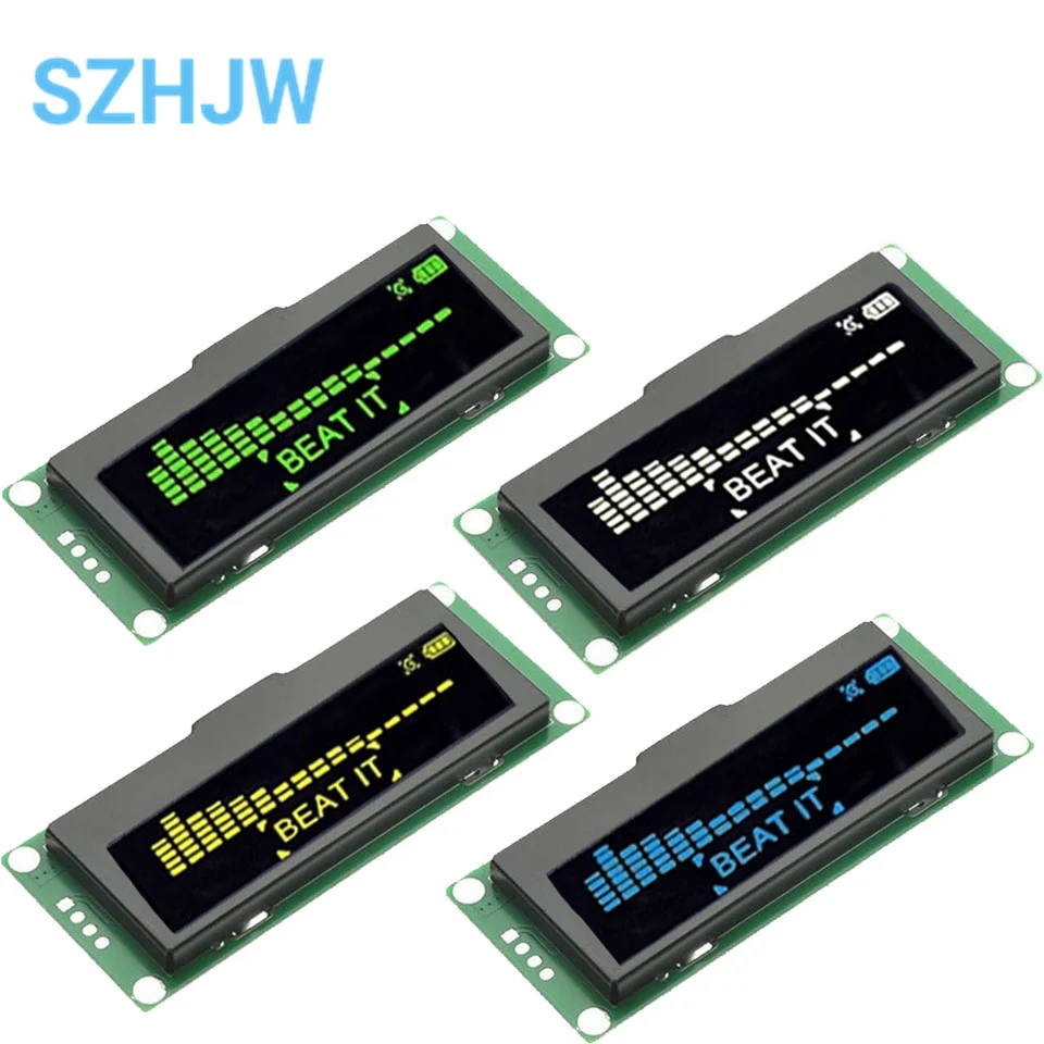 2-23-inch-4P-IIC-White-Yellow-Blue-Green-OLED-Screen-with-Adapter-Board ...