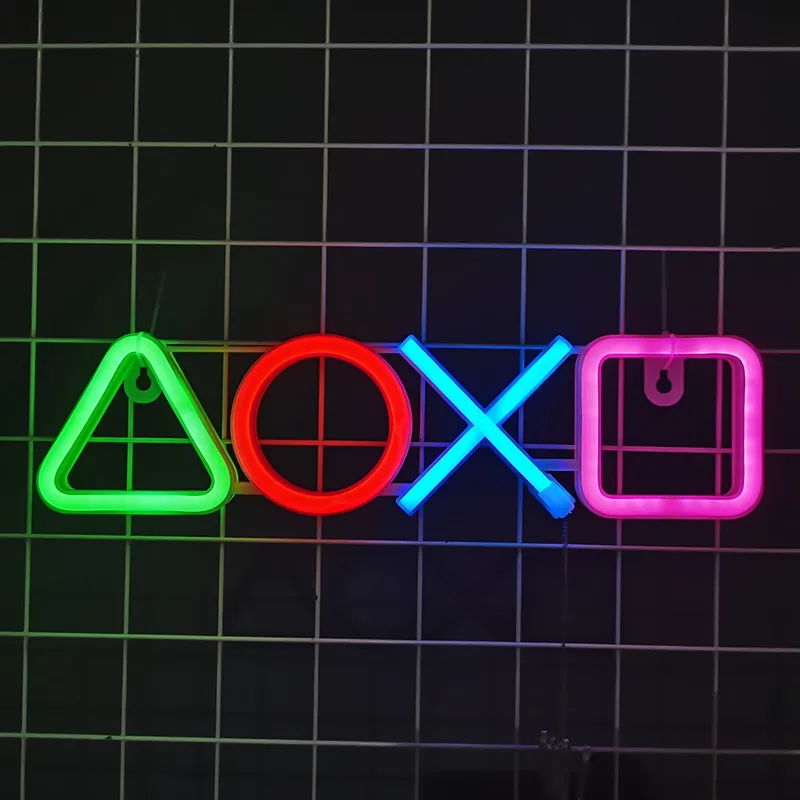 Icon Gaming Ps4 Neon Sign Playstation Light para decoración de ...