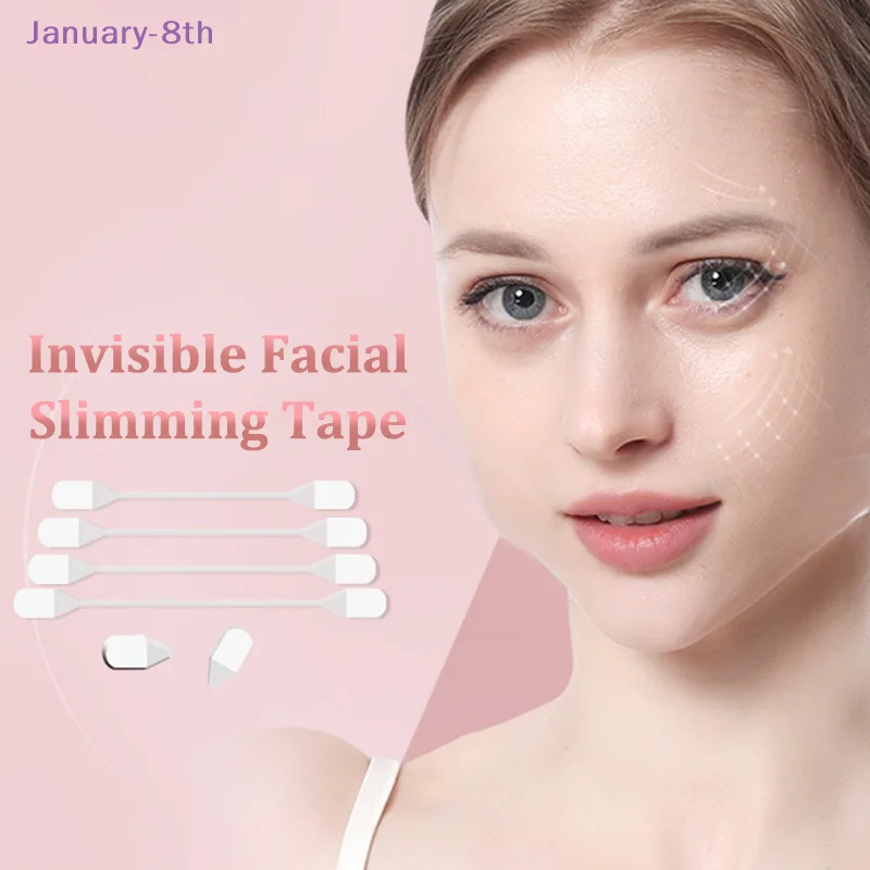 Invisible-Facial-Slimming-Tape-Wrinkle-Removal-Sticker-Face-Stickers ...