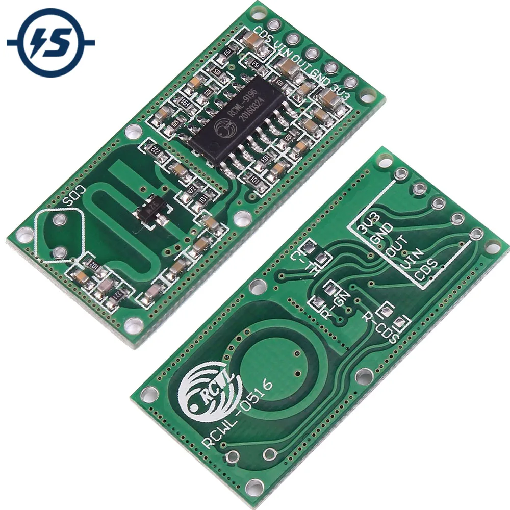 Microwave Radar Sensor Module 5pcs Penetrating Detection Rcwl-0516 ...