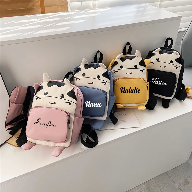 Personalized-Toddler-Backpack-Kids-Backpack-Custom-Name-Cute-Animal ...