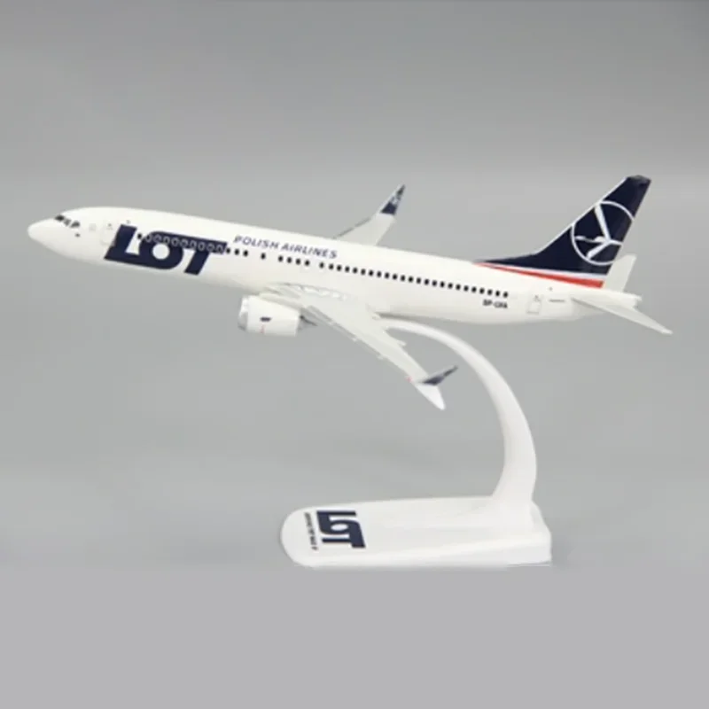 1:200 Scale B737MAX8 B737 LOT POLISH Airlines ABS Plastic Airplane ...