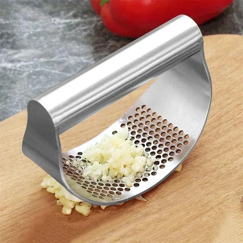 Upgraded-Stainless-Steel-Garlic-Press-Squeezer-Manual-Garlic-Ginger ...