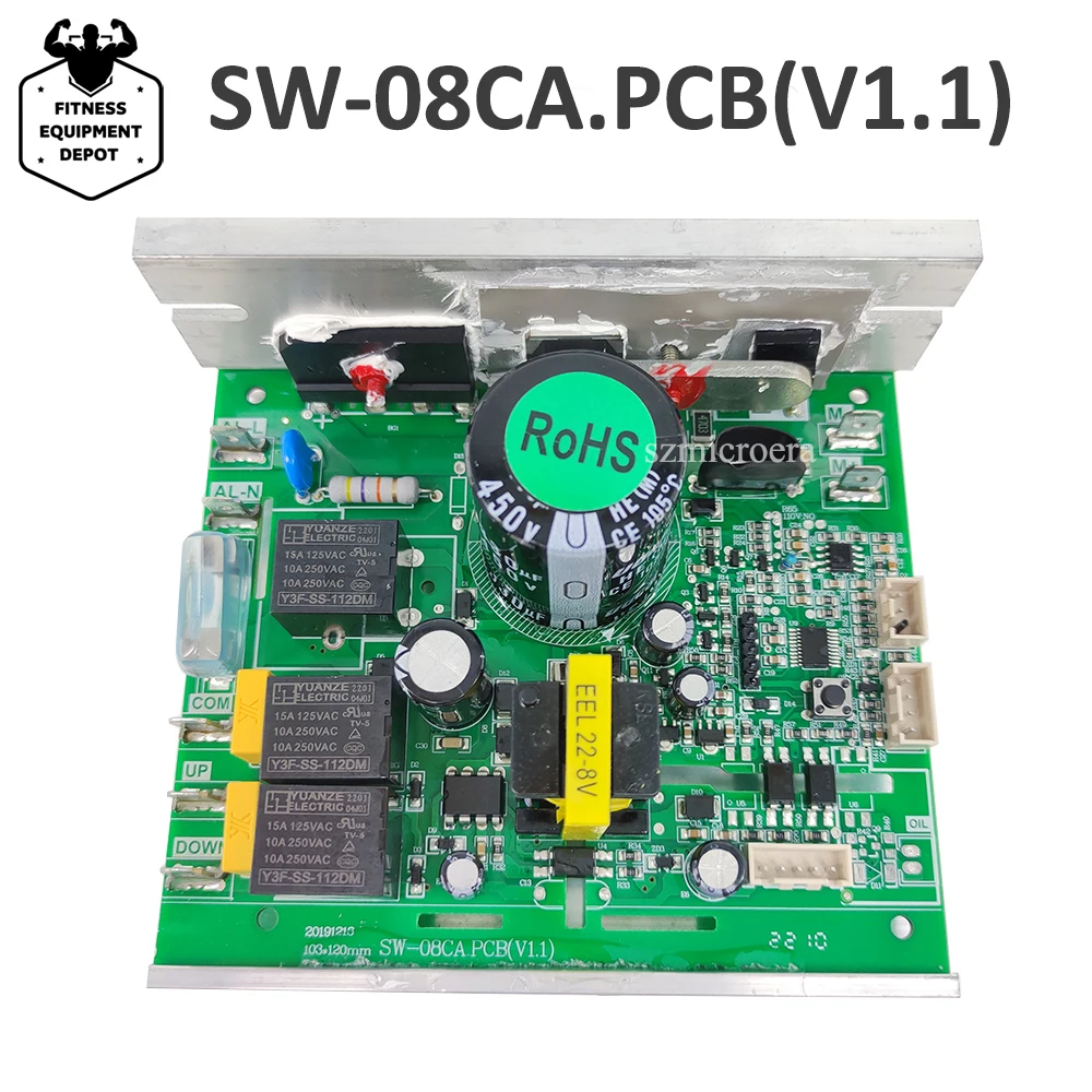 SW-08CA-PCB-V1-1-Treadmill-Motor-Controller-SW-08CA-PCB-Treadmill ...