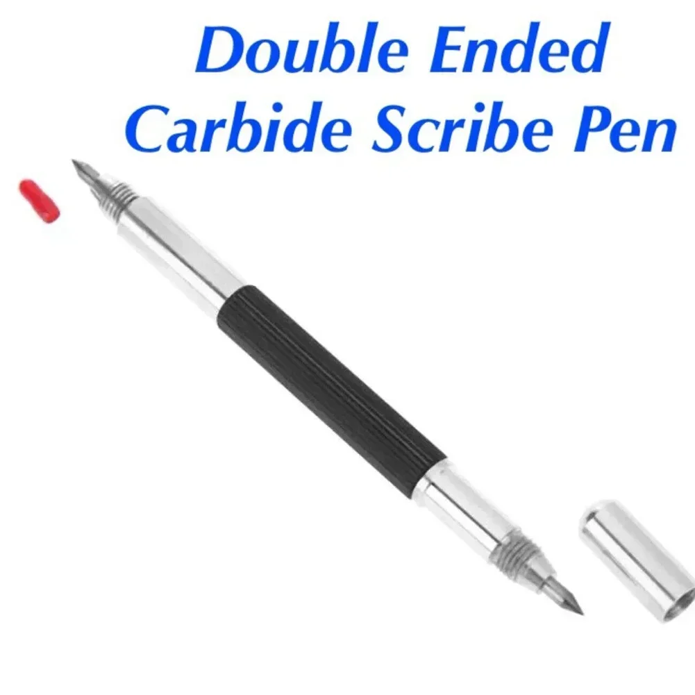 1PC-Tungsten-Steel-Tip-Double-Headed-Scriber-Pen-Glass-Tile-Ceramic ...