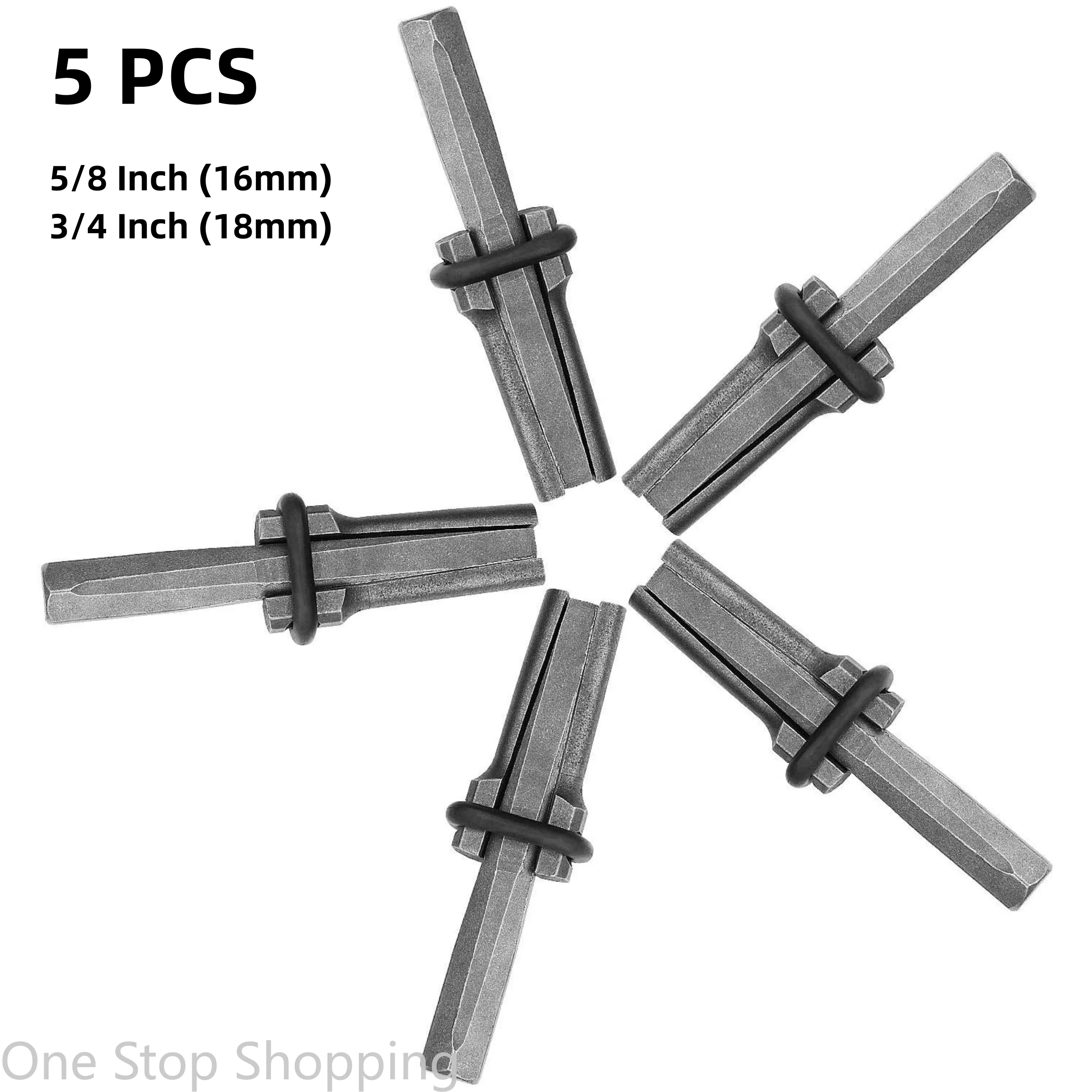 5PCS-Wedge-and-Feather-Shims-Stone-Splitter-Wedge-Tool-Heavy-Duty-Stone ...