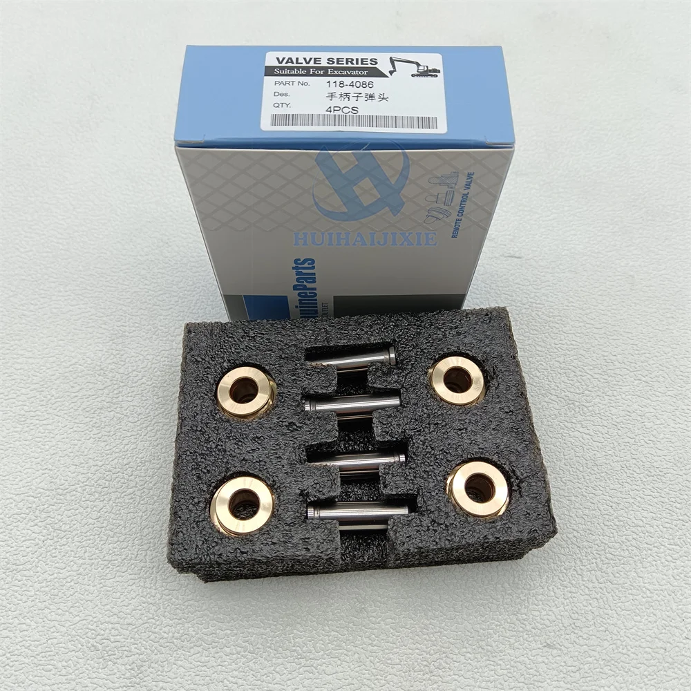 4PCS Joystick Pusher 096-1628 0961628 Pilot Vavle Plug for Excavator ...