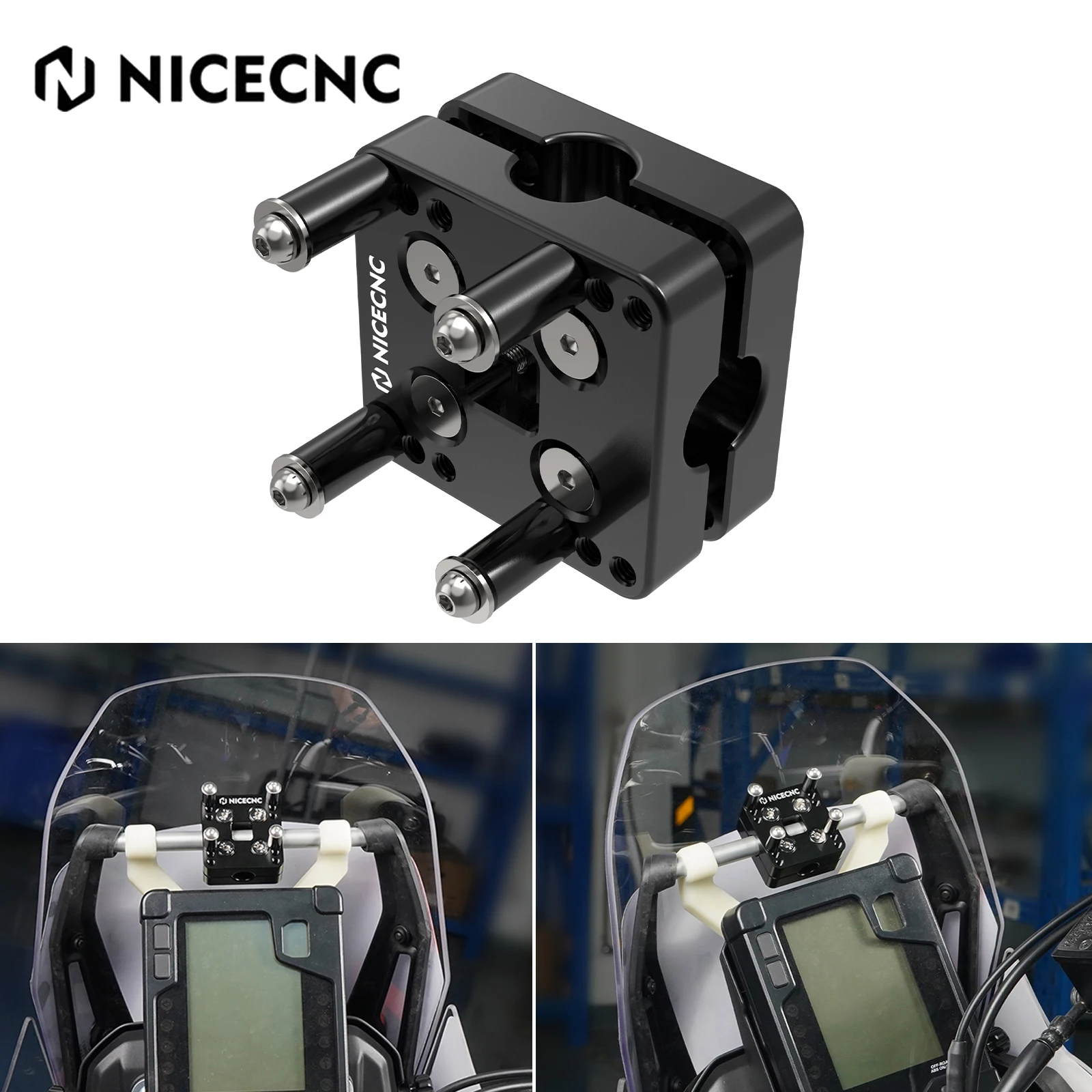 Navigation-Bracket-GPS-Holder-Bar-Clamp-For-Yamaha-Tenere-700-XTZ-700 ...